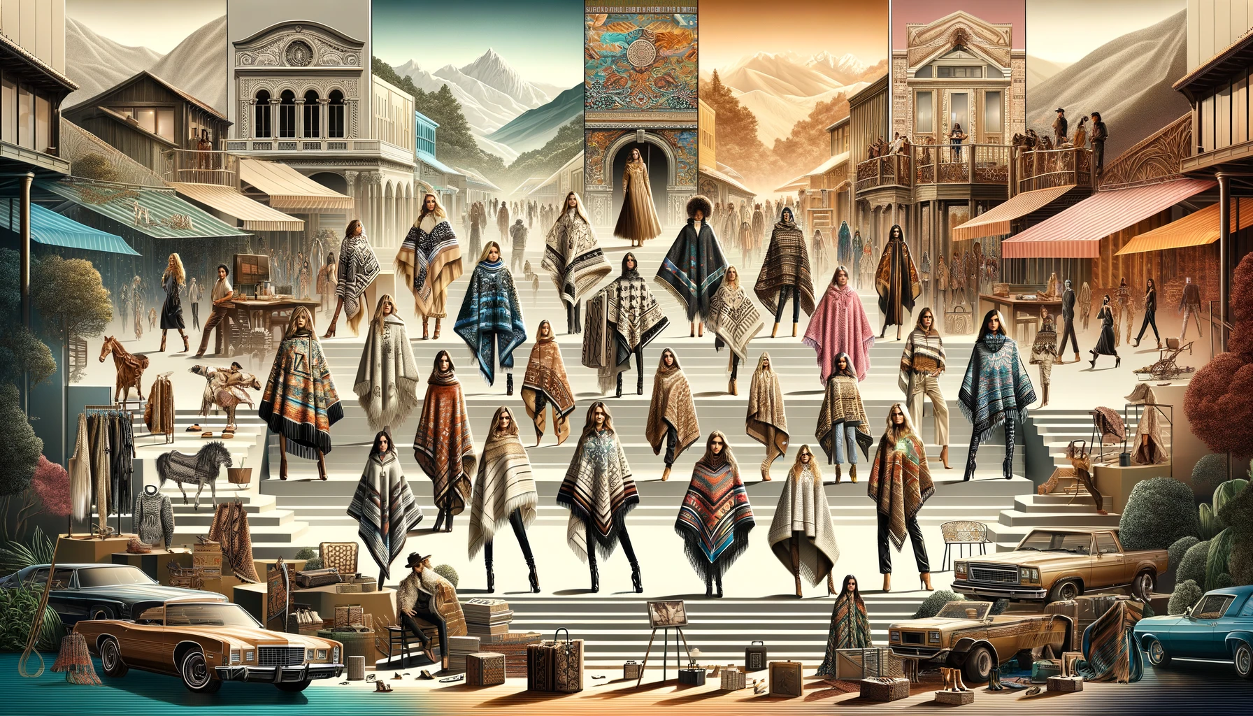 Wrapped in Style: A Closer Look at Iconic Poncho Brands - Poncho Clothing